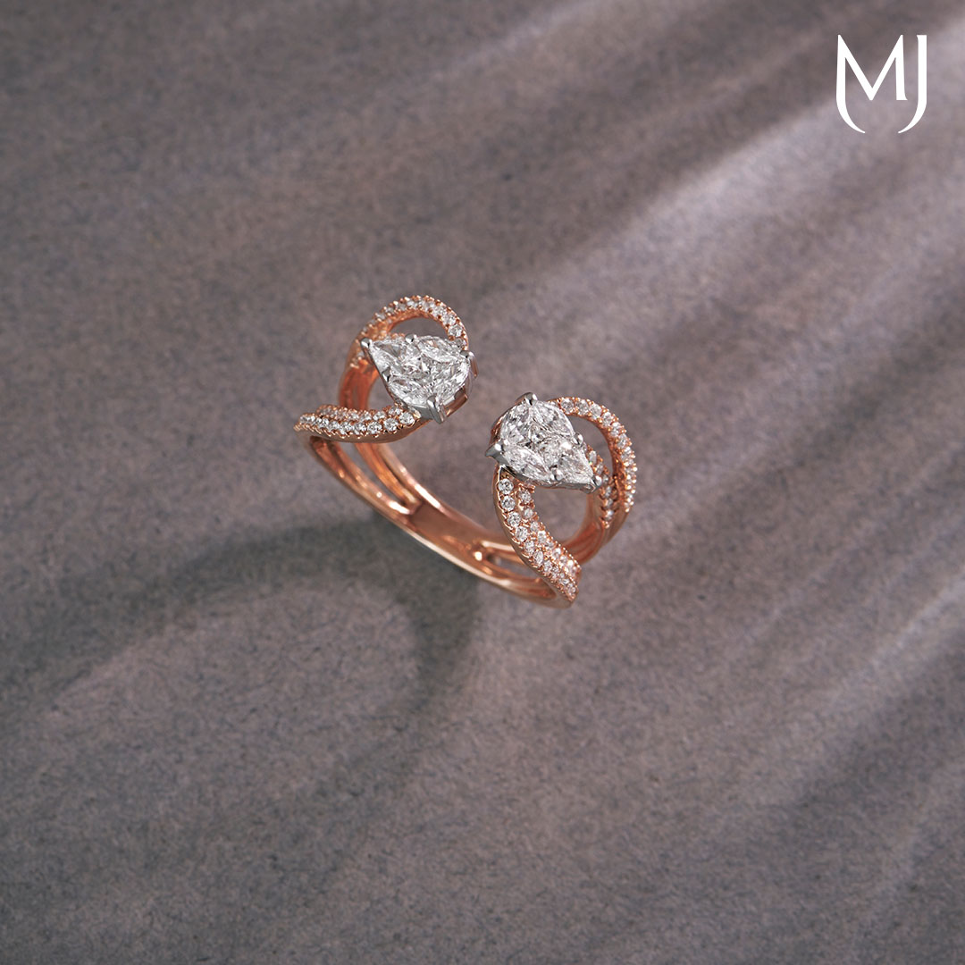 Buy Real Diamond Ring Online | Real Diamond Ring by Manubhai.